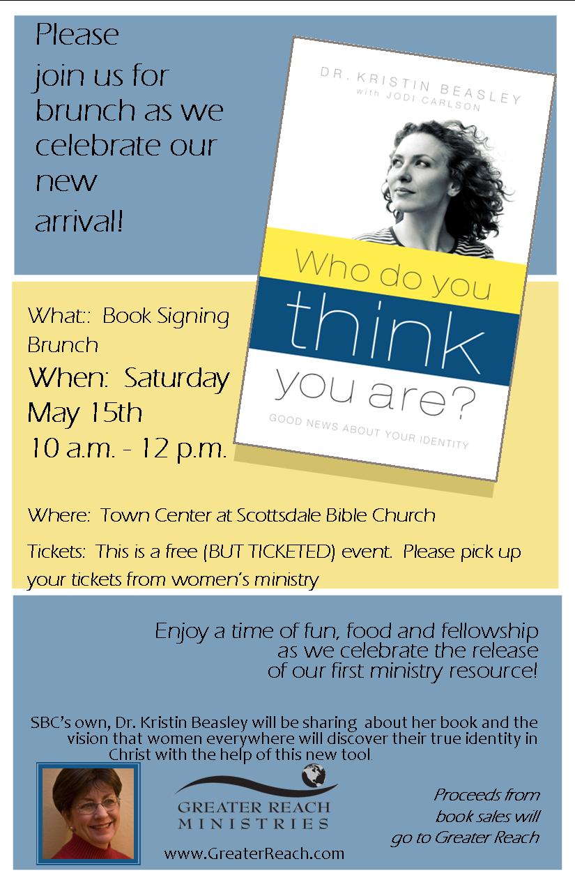 Global Training Institute for Women: Book Signing Brunch: You're Invited