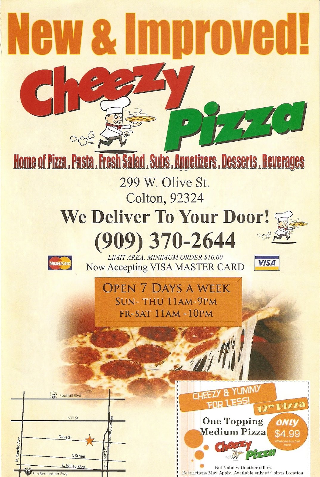 Cheezy Pizza