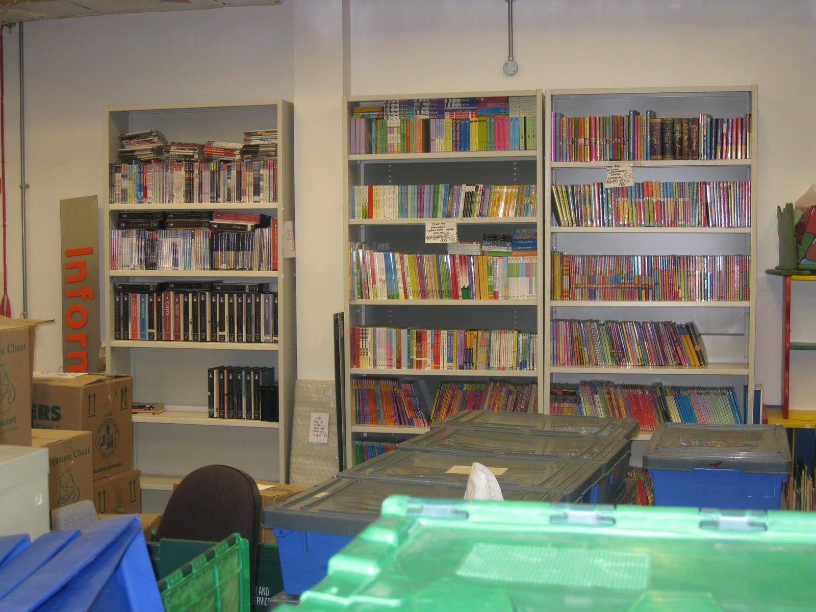Great Moor House Tour: Around the Loading Bay and Library Services ...