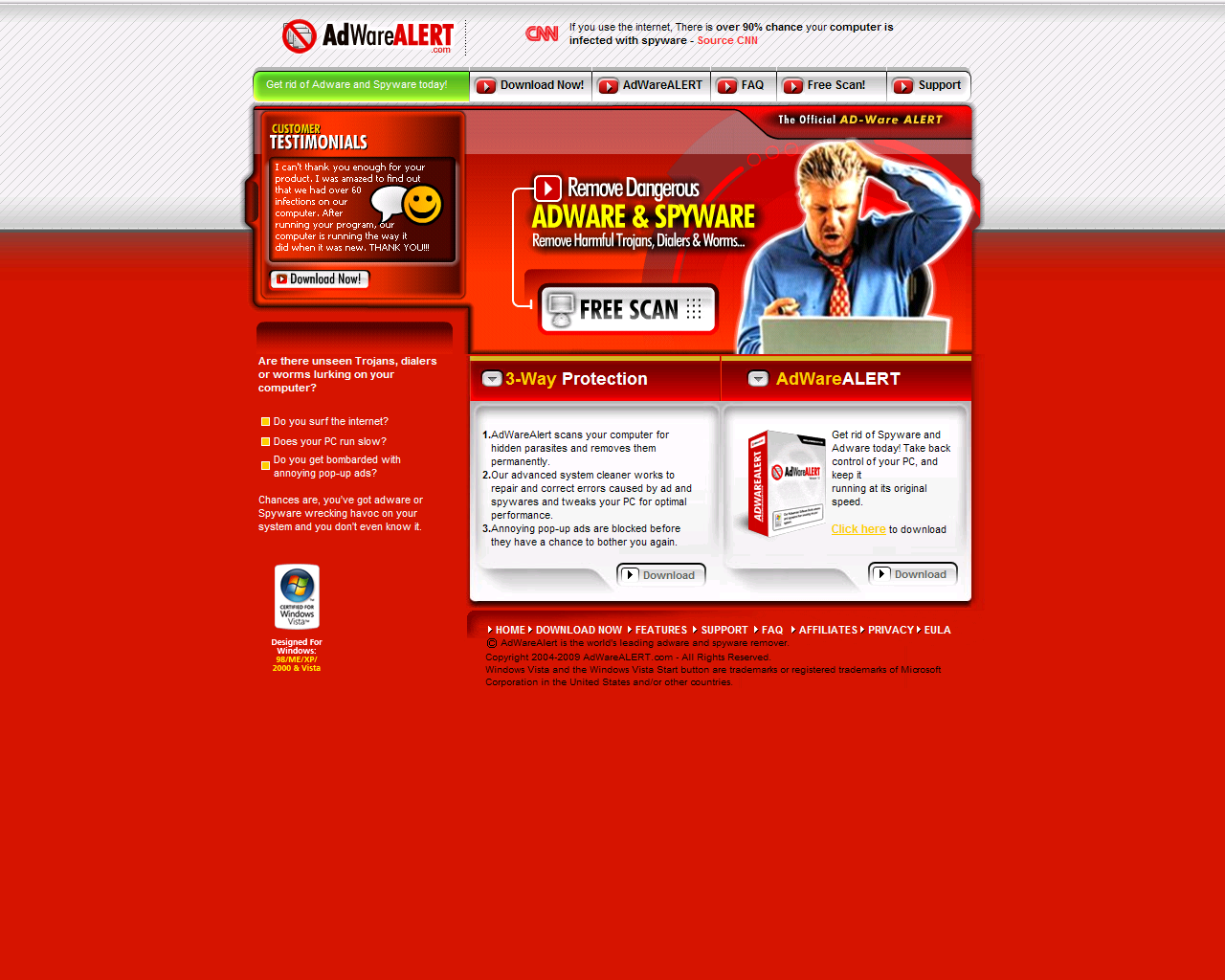 Scareware Campaign Using Google Sponsored Links