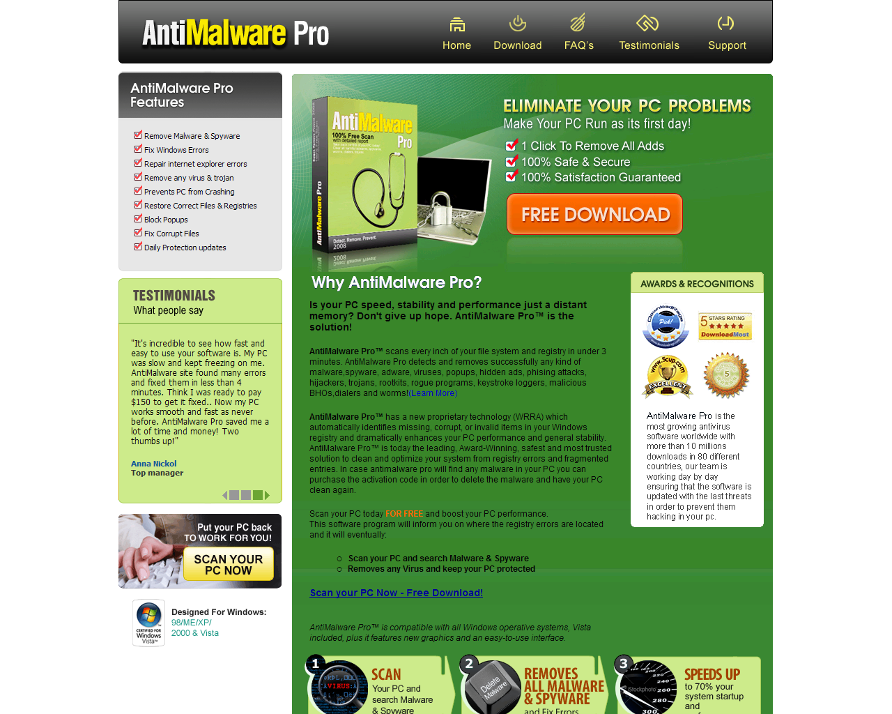 Scareware Campaign Using Google Sponsored Links