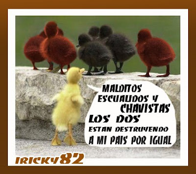 Todos SomoS de OtRo Planeta: ¡Escualido y chavistas son lo mismo!