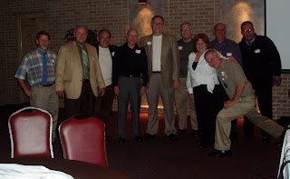 BNI Class of 1968: (L2R)Ken Backe, John Cloughessy, Kitos, Ken Fuss ...