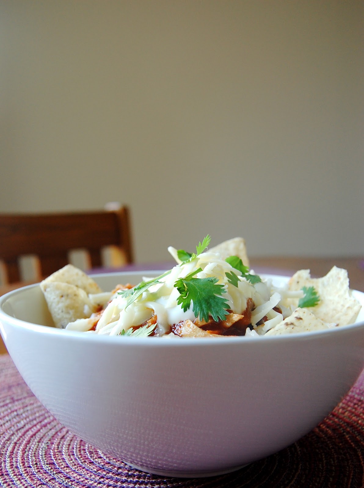 rochellerella: Chicken Chilaquiles!