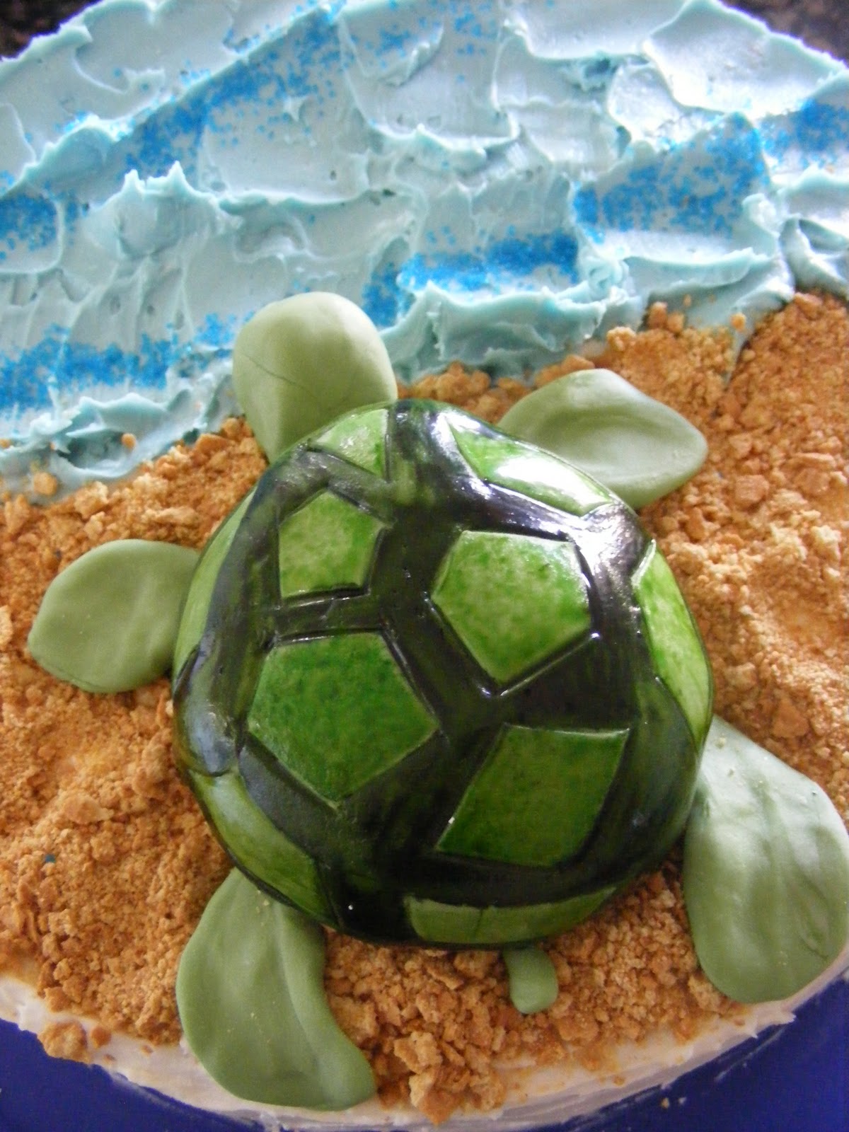 The Purple Door Kitchen: Sea Turtle Cake