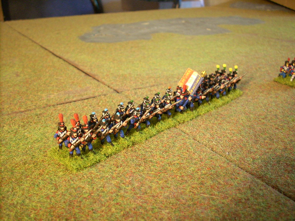 Miniature Wargames Junkie: 2-15mm French Infantry units done to add to ...