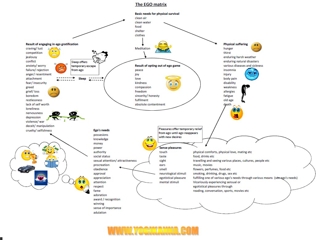 Journey to Enlightenment: The Cycle of Samsara - The Ego Matrix
