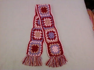 Lucru de mana by Mirela: Fular crosetat