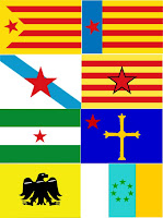 España Unida: Banderas Indenpendntistas Anti-Constitucionales
