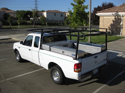 Ford ranger stepside ladder rack