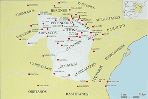 El mundo clásico y moderno en Aragón: GRAFITOS CELTÍBEROS EN BORJA