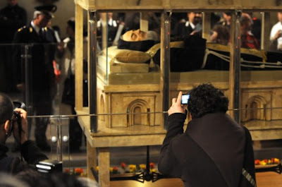 suraj-gallery: St. Padre Pio - Incorrupt Body now on Display