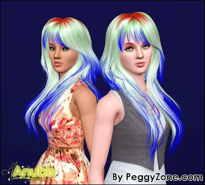 My Sims 3 Blog: Peggy Hair 355 Pooklet'd by Anubis360
