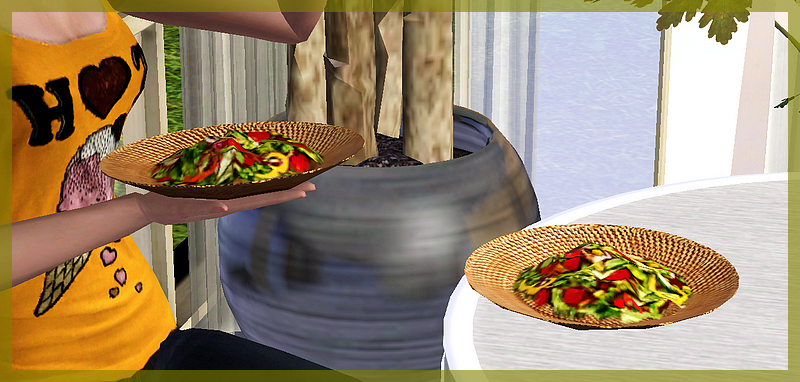 My Sims 3 Blog: Three Default Replacement Plates by wannazmelodyjka