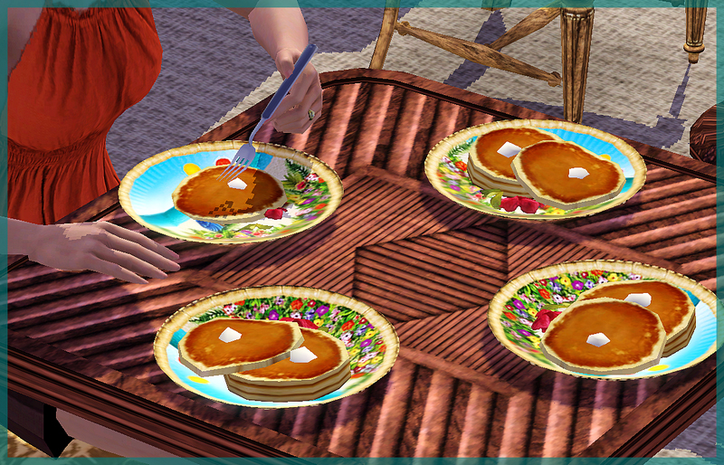 My Sims 3 Blog: Three Default Replacement Plates by wannazmelodyjka