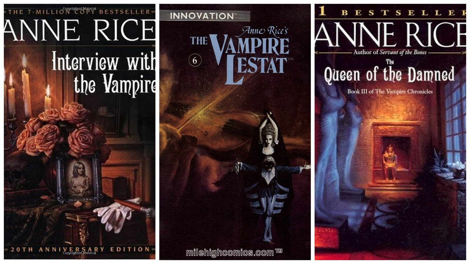 Delicious Reads: The ENTIRE Vampire Chronicles, in case you were wondering