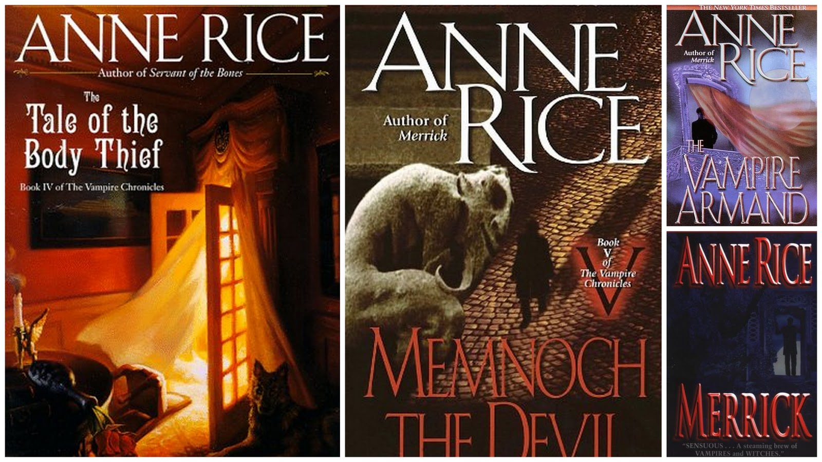 Delicious Reads: The ENTIRE Vampire Chronicles, in case you were wondering