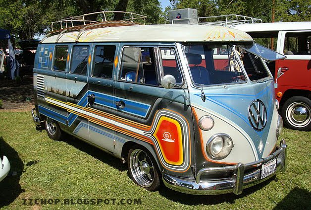 ZZ chop: Crazy survivor VW bus