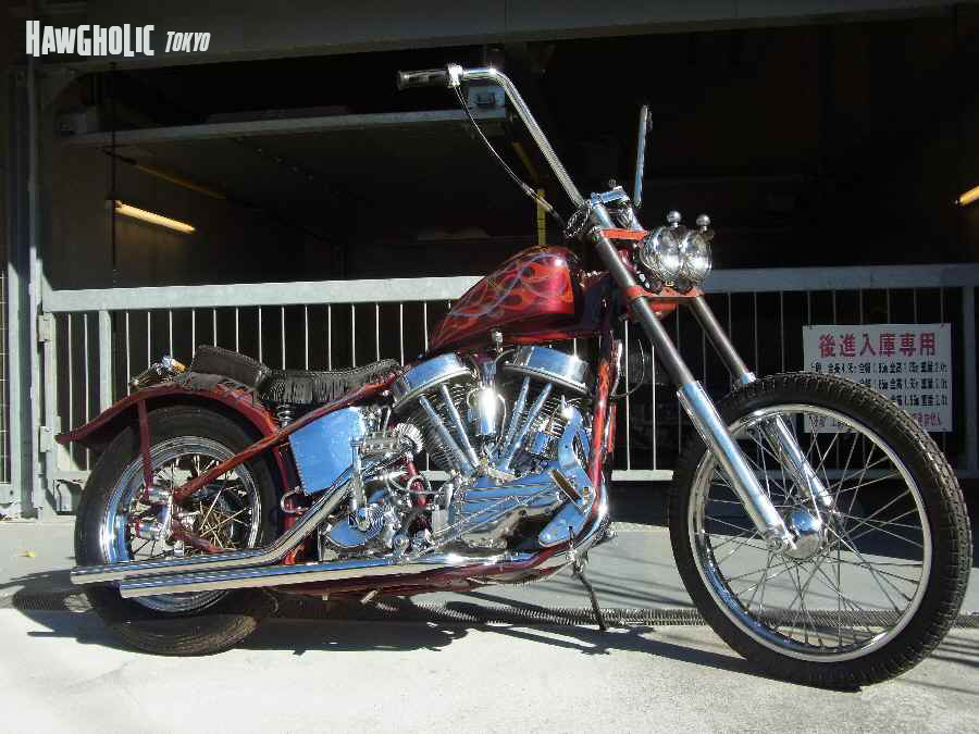 ZZ chop: Gak's dual carbed PANHEAD!