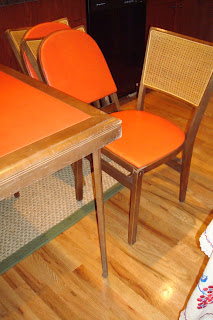 Bringin' it all back home.: Stakmore Folding Bridge Table with Three ...