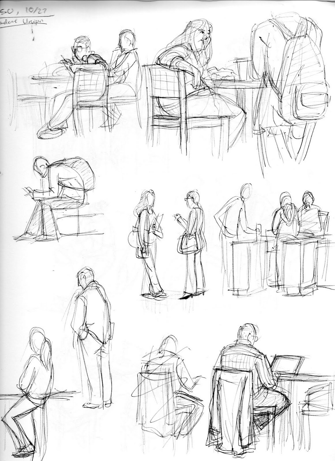 Cristina's Cafe Sketch Blog: October 2010
