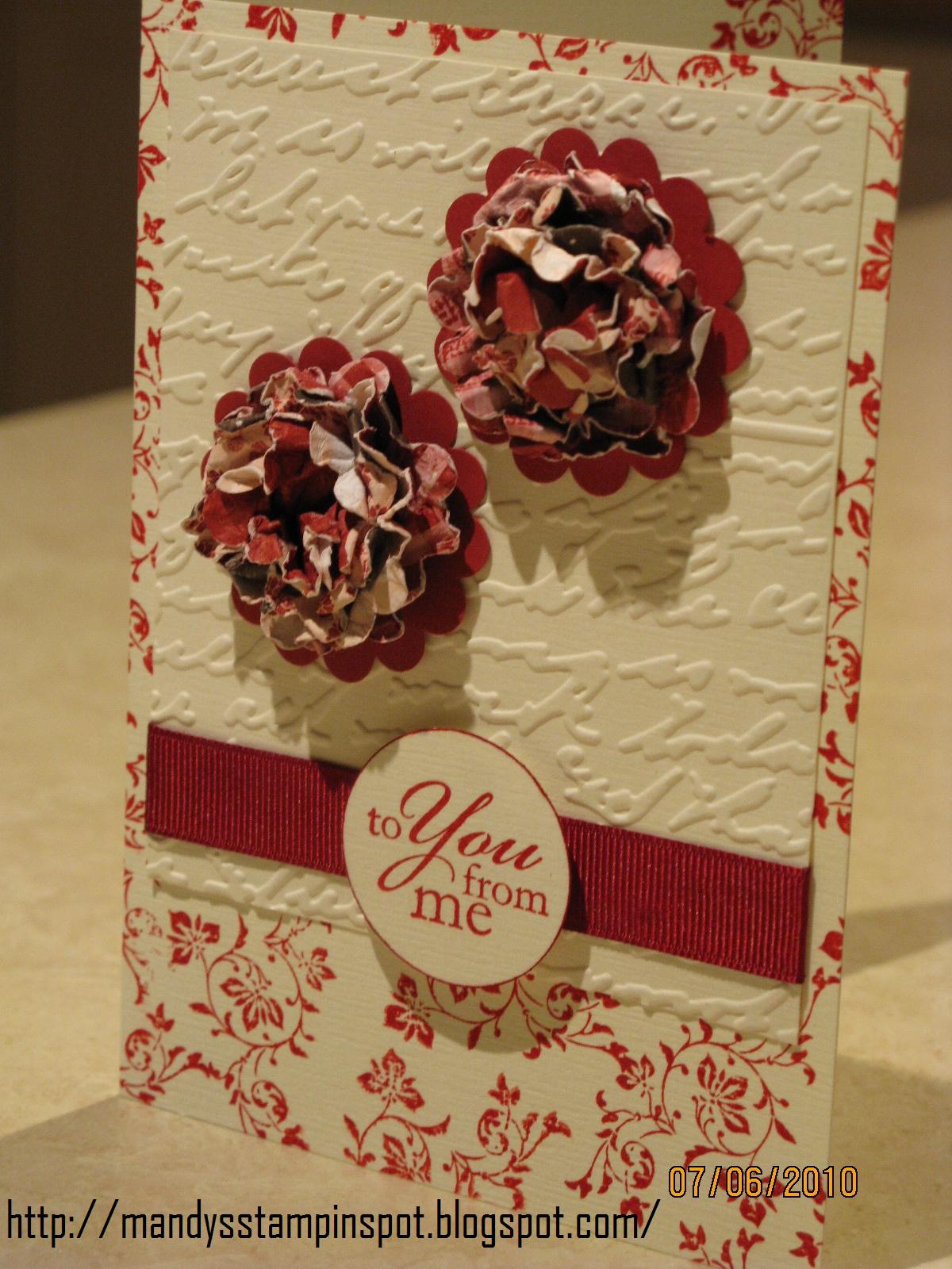 Mandy's Stampin Spot: Stampin Up - Scallop Punch