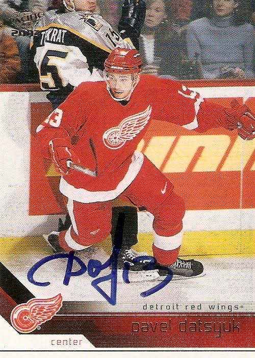 Card Boarded: TTM Success: Pavel Datsyuk