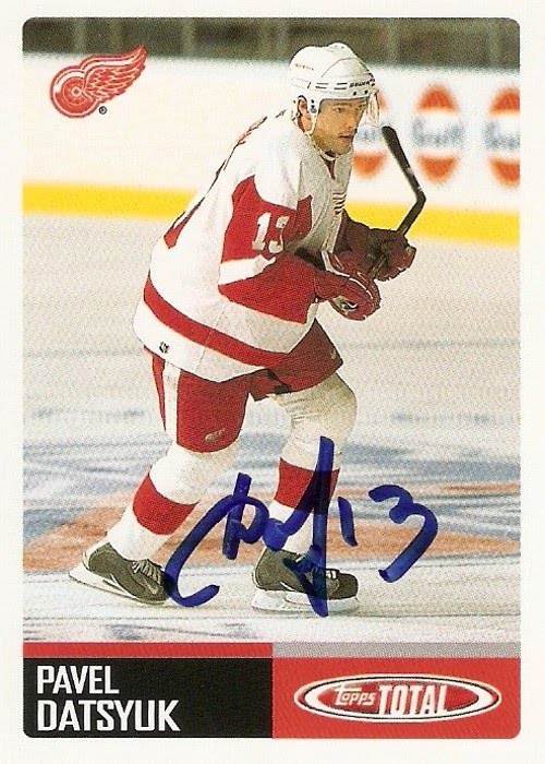 Card Boarded: TTM Success: Pavel Datsyuk
