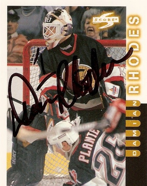 Card Boarded: TTM Success: Damian Rhodes