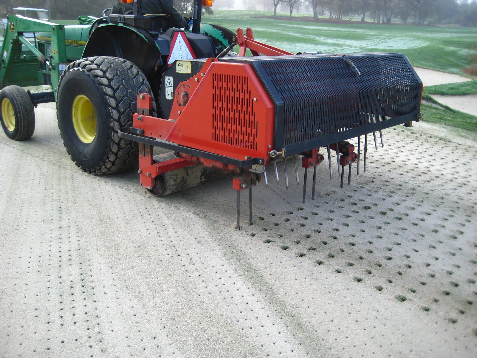 Granite Bay Golf Club Course Update: 2010 Aeration