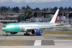 KPAE Paine Field: N704DK Delta Air Lines First Flight
