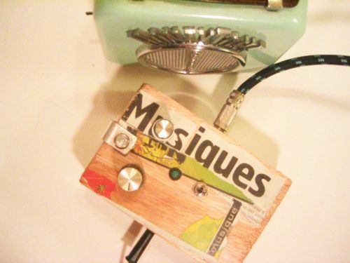 fotosis / we like to make stuff: Custom Order: Recycled Portable Theremin