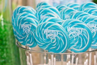 Jac o' lyn Murphy: Seaside Sweets~Blue & Green Candy Buffet