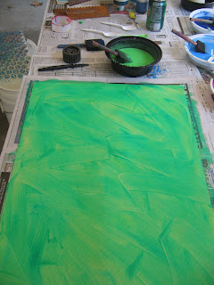 Lorrie Grainger Abdo: Paste Painting - How to do it