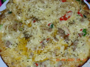 Lets Share Recipes: Pizza Mie / Pizza Noodle