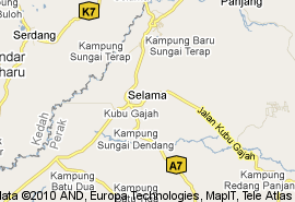 HERBAL FAME BLOG: Selama Perak Map