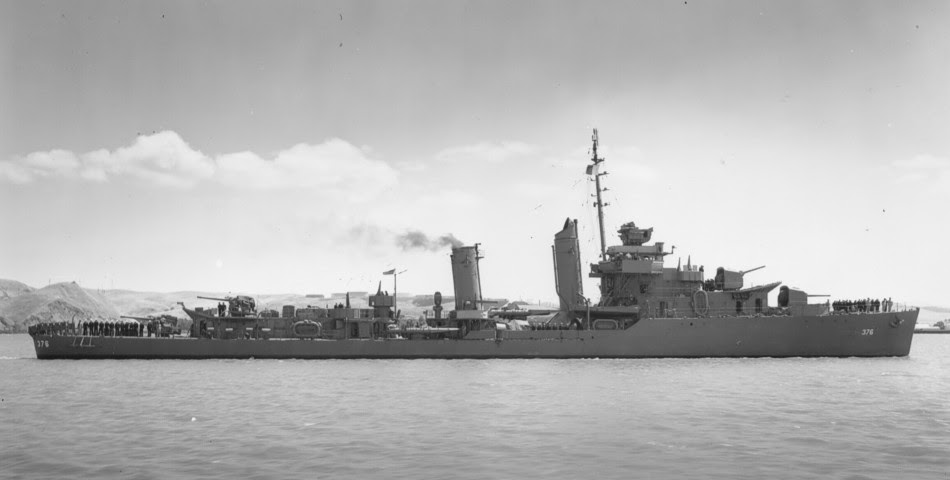 warship: wwii destroyer uss Mahan class pictures