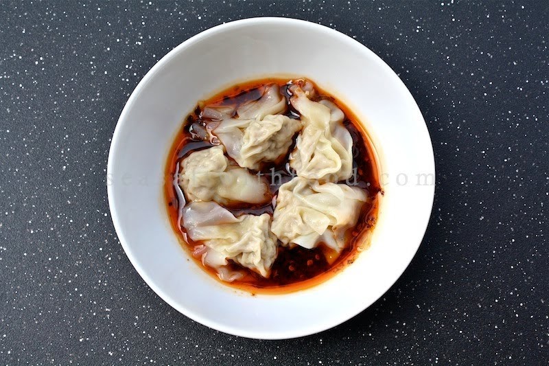 Wontons In Chili Oil Sauce-Hong You Chao Shou