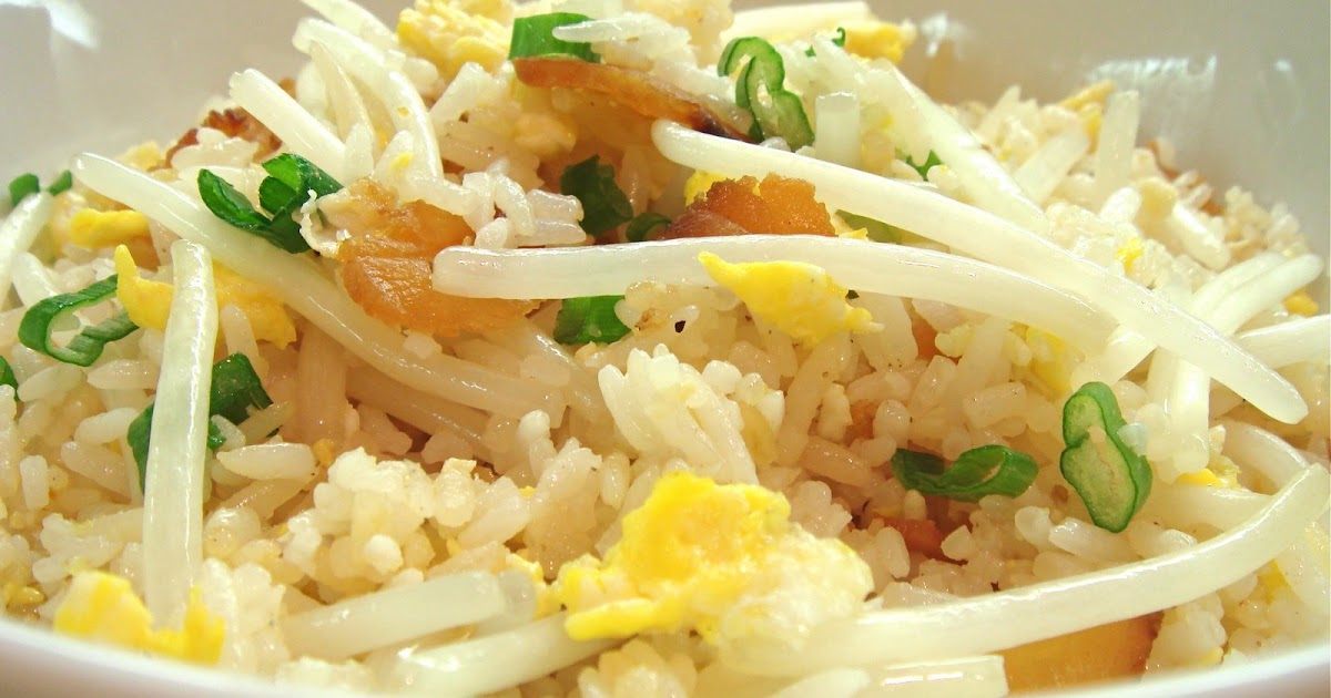 Fried Rice With Bean Sprouts