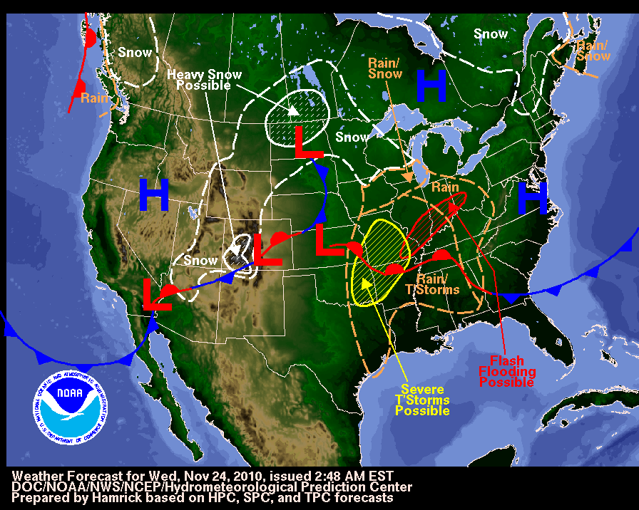 The Original Weather Blog: Today's Travel Weather The Original Weather Blog: Today's Travel Weather