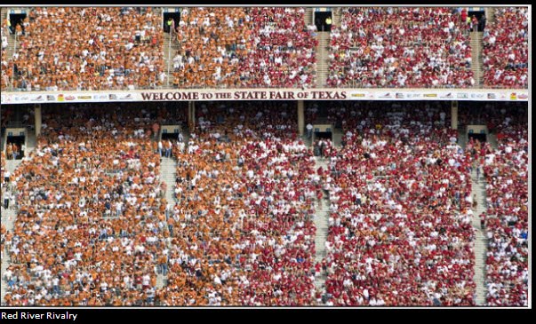 Red River Shootout. Some basic information about the rivalry. : r/CFB