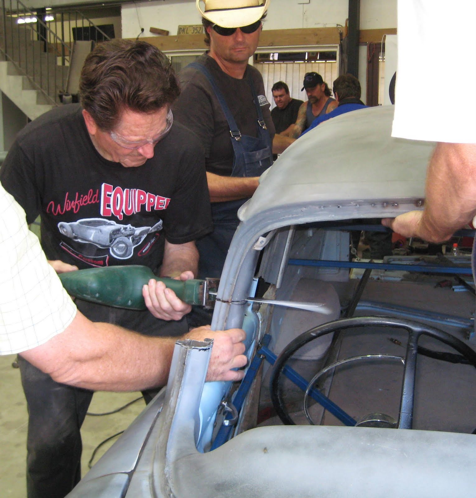 the flipside: Gene Winfield Metal Class Work Shop #3