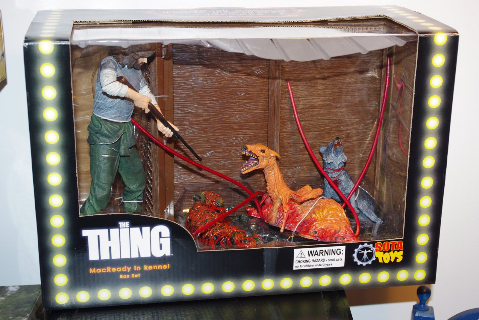 Na Boca Do Lobo: The Thing - Mc Ready in Kennel, cenário da Sota