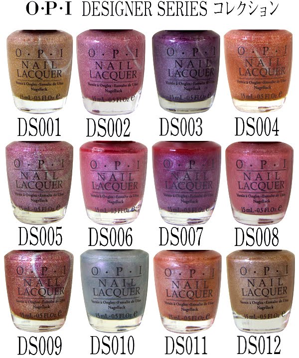 Opi Designer Series: disponibile su Opishop e un po' di curiosità ...