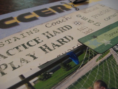 Scrap with Style: Soccer Page Layout