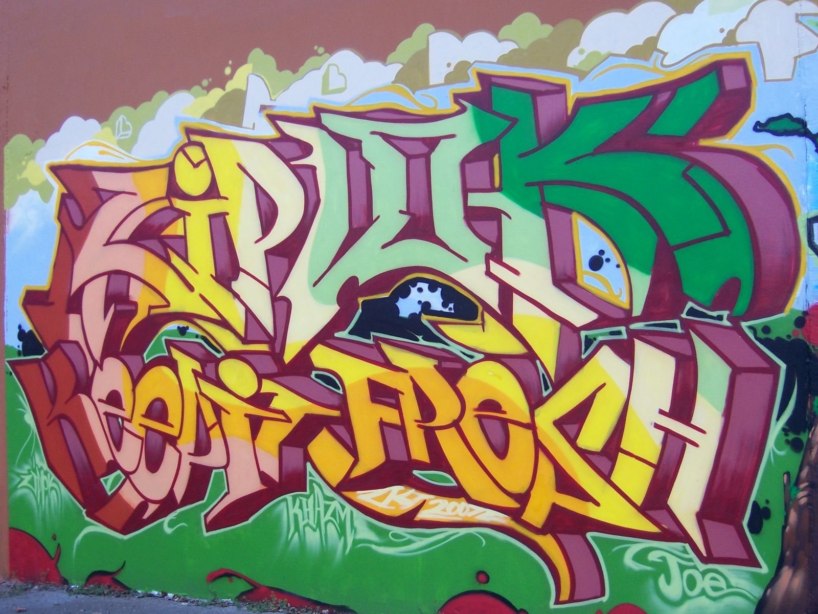 Guerilla Art Society: Seattle Graffiti Mural