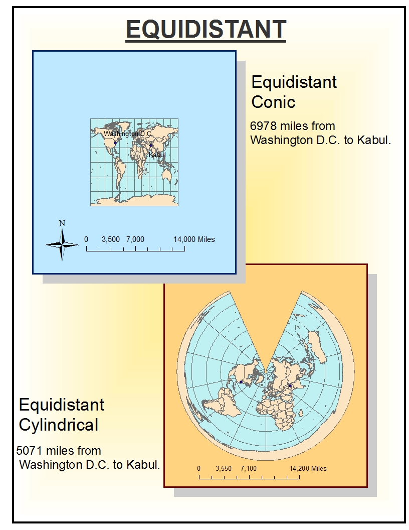 Geography 7 Lab-Jorge L. Avitia: Lab 5 - Projections