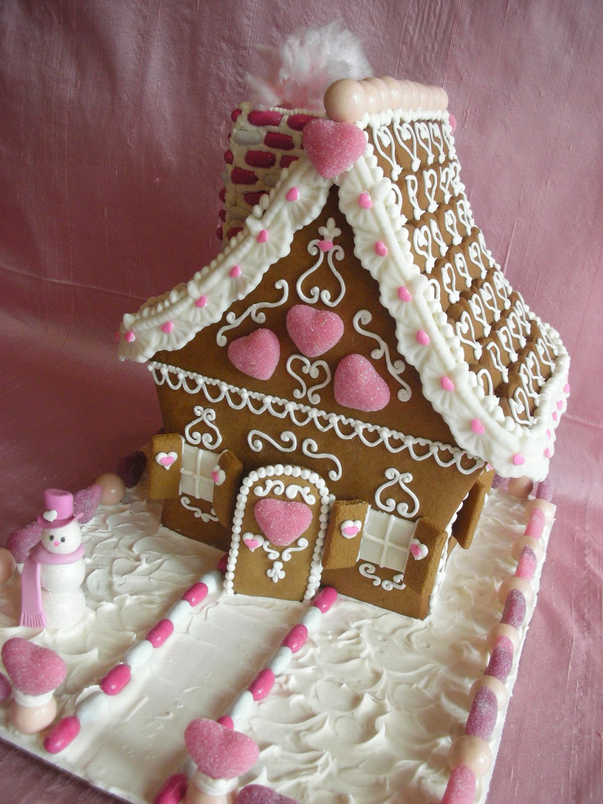 With Love & Confection: Valentine Gingerbread House by With Love ...