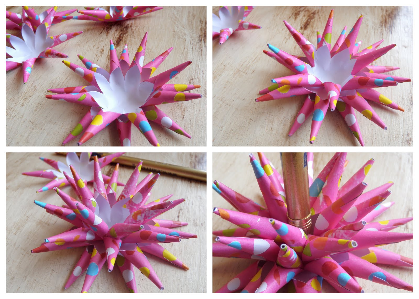 ArtMind: Guest post: Tutorial: How to Make a Paper Spike Bow
