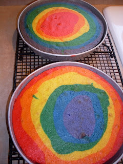 A Big Cup of Tea: Rainbow Cake